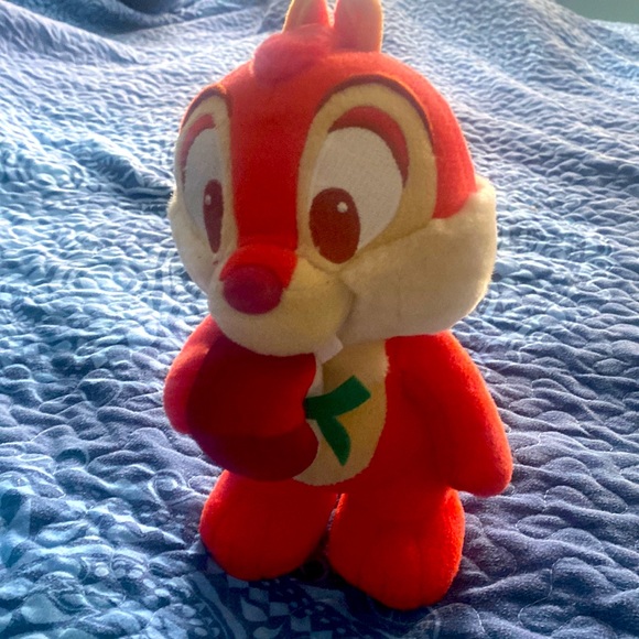Disney | Toys | Disney Sega Chip And Dale Stuffed Toy Orange | Poshmark